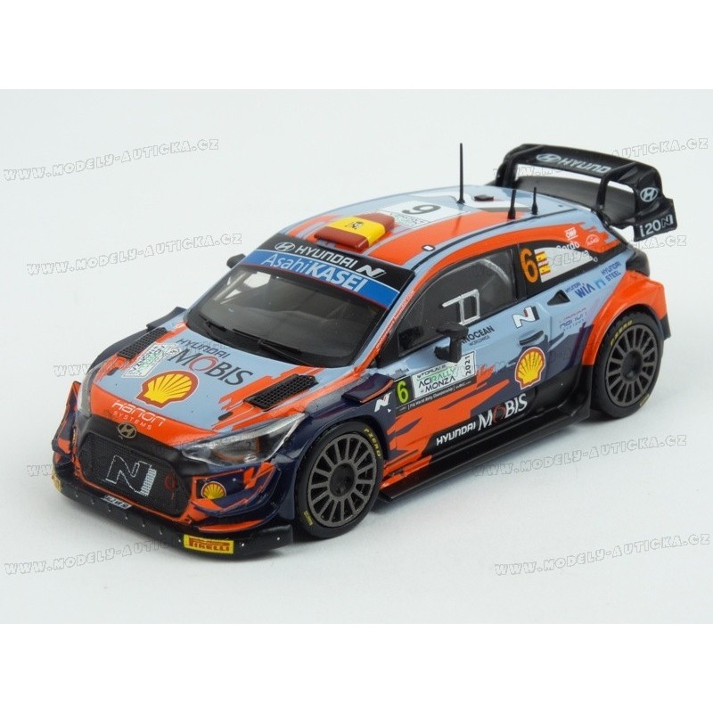 Hyundai i20 Coupe WRC Nr.6 Rally Monza 2021 (3rd Place), IXO Models 1/43 scale