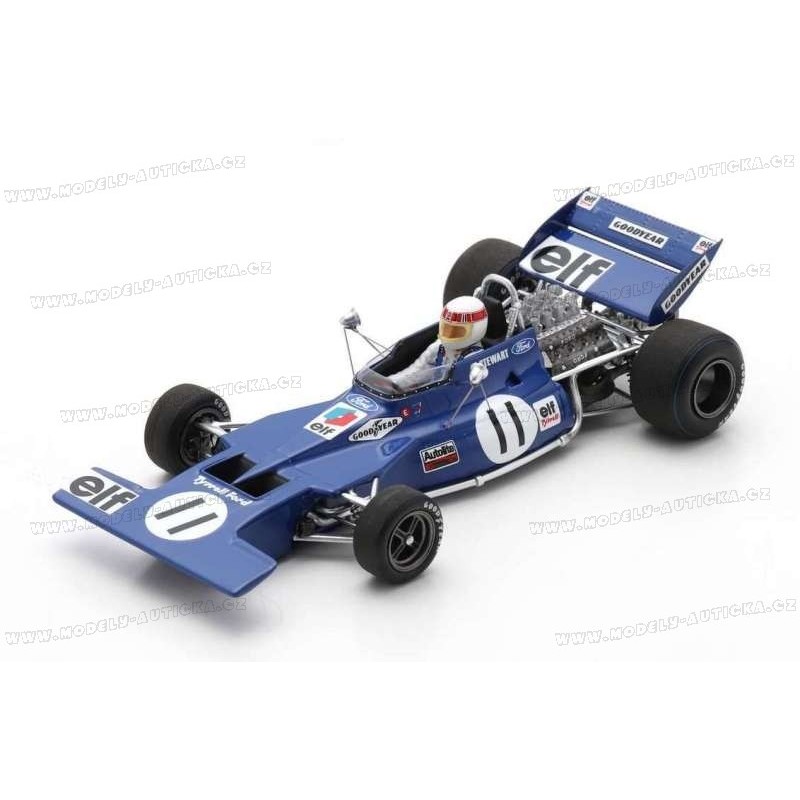 Tyrrell 003 Nr.11 Winner Monaco GP 1971, Spark 1/43 scale