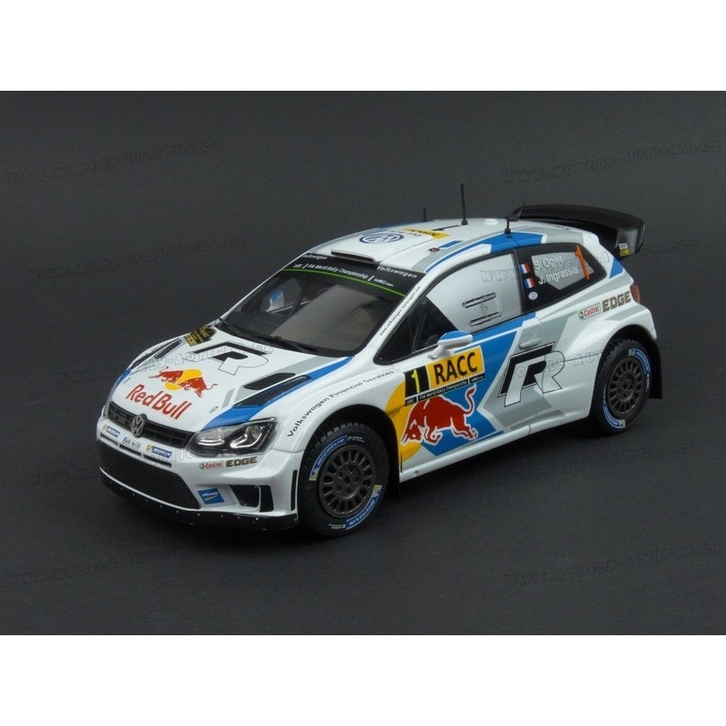 Volkswagen Polo R WRC Nr.1 Winner Rally Catalunya 2014, IXO MODELS 1:24